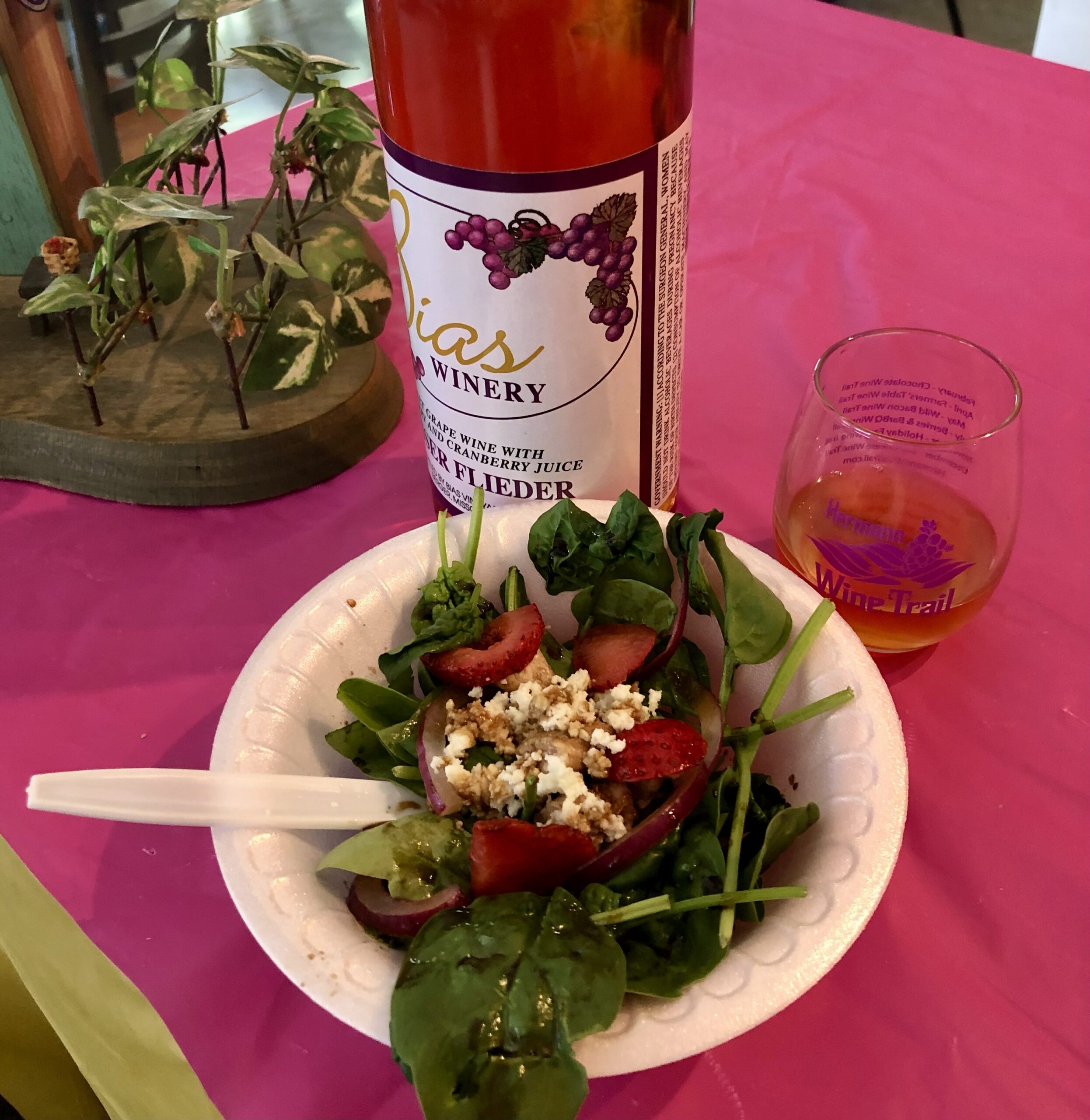 Strawberry Chicken Salad Recipe - Hermann Missouri Wine Trail
